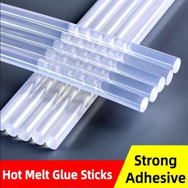 Термоклей 7/11 мм прозрачный для клеевого пистолета 10 шт 11x190mm-10pcs