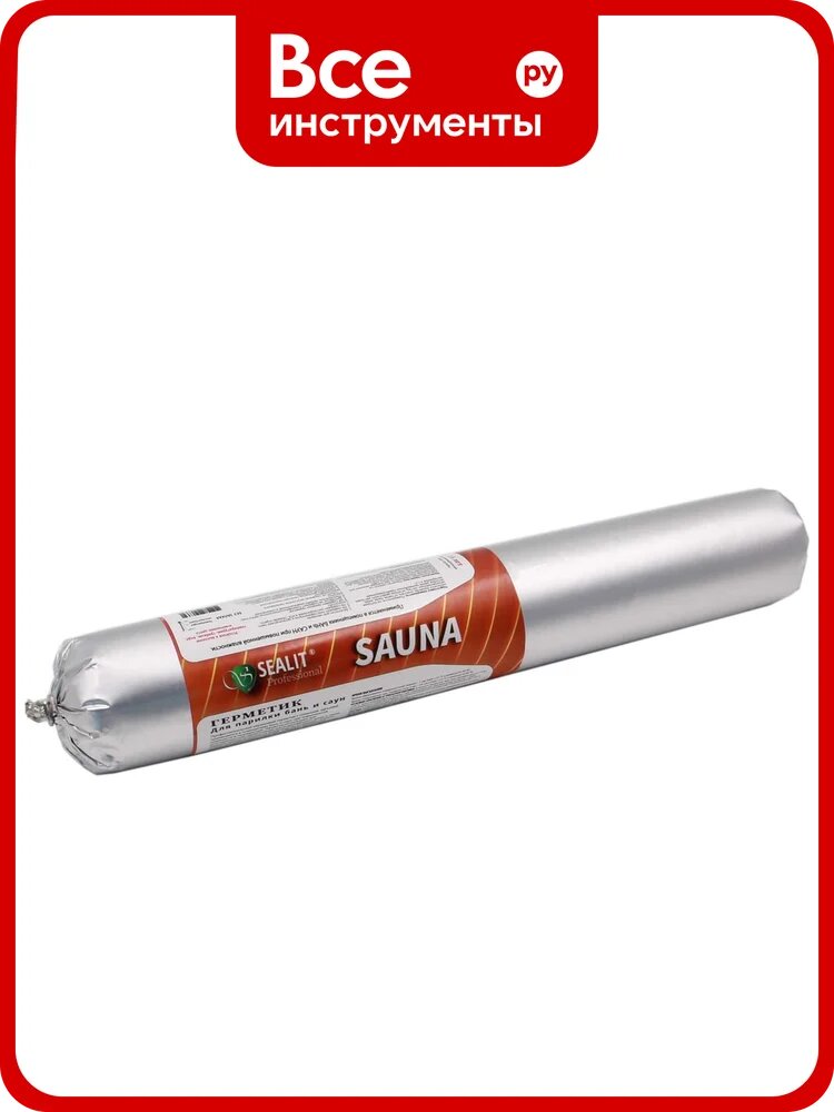 Герметик для бань и саун Sealit Sauna бук 900 г 4020005