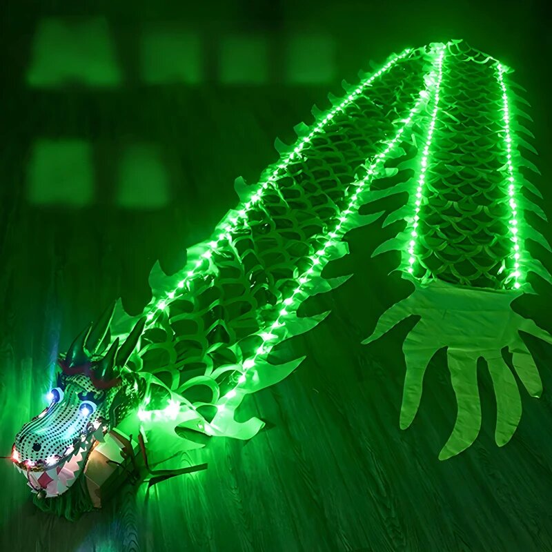 Светящиеся ленты POI «Дракон» 2/3/5 м 2M(6.5ft), Green