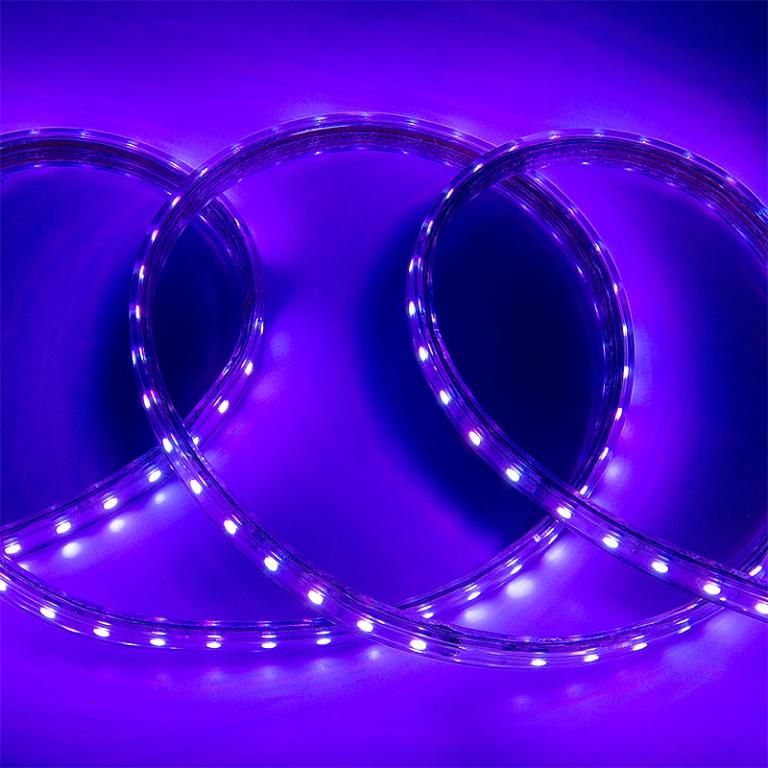 Светодиодная лента, влагозащищенная, 220 вольт, GLS-5050-60-14.4-220-IP67-RGB катушка 50м