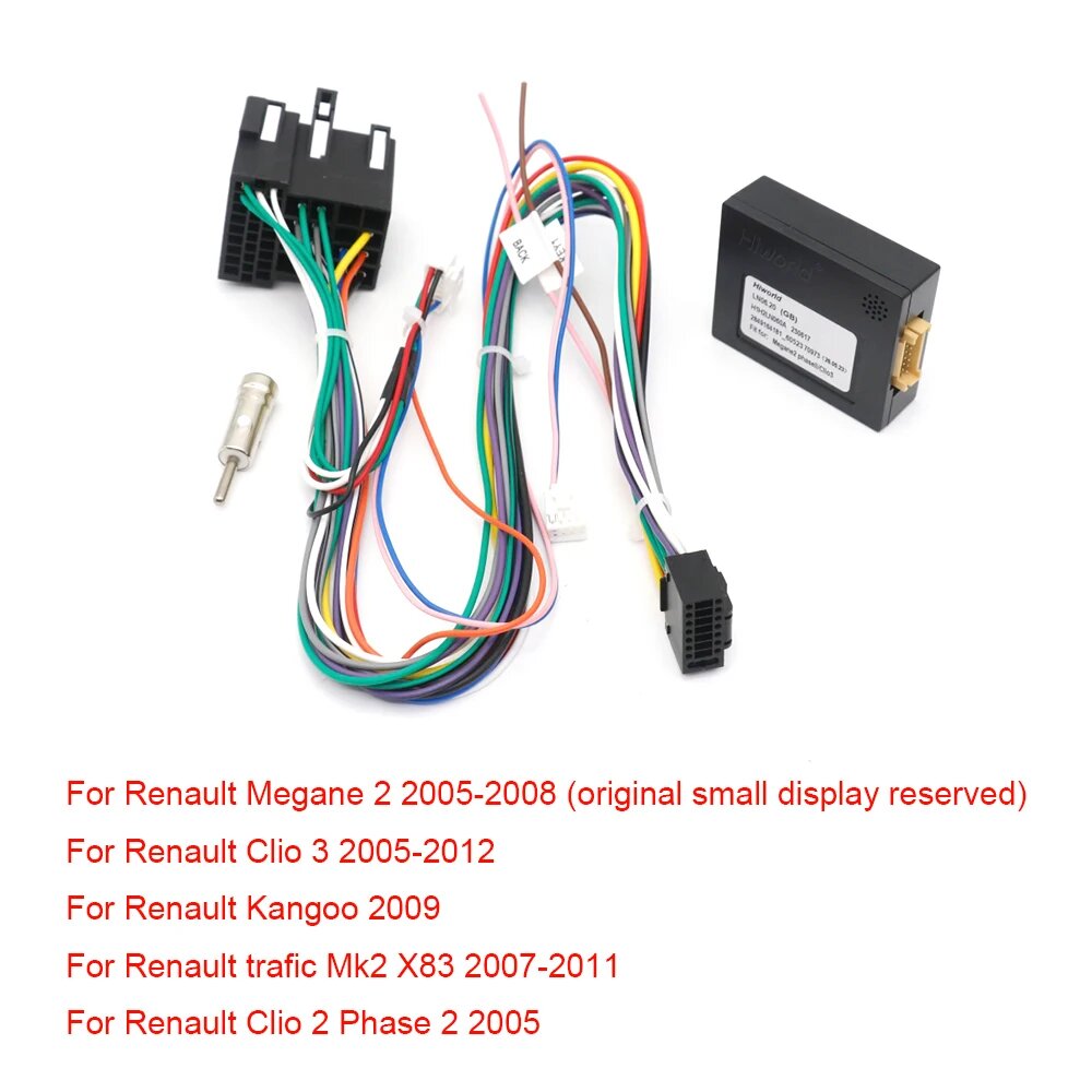 16-контактный декодер Canbus для адаптера ISO-радио, кабель для подключения Cable Canbus