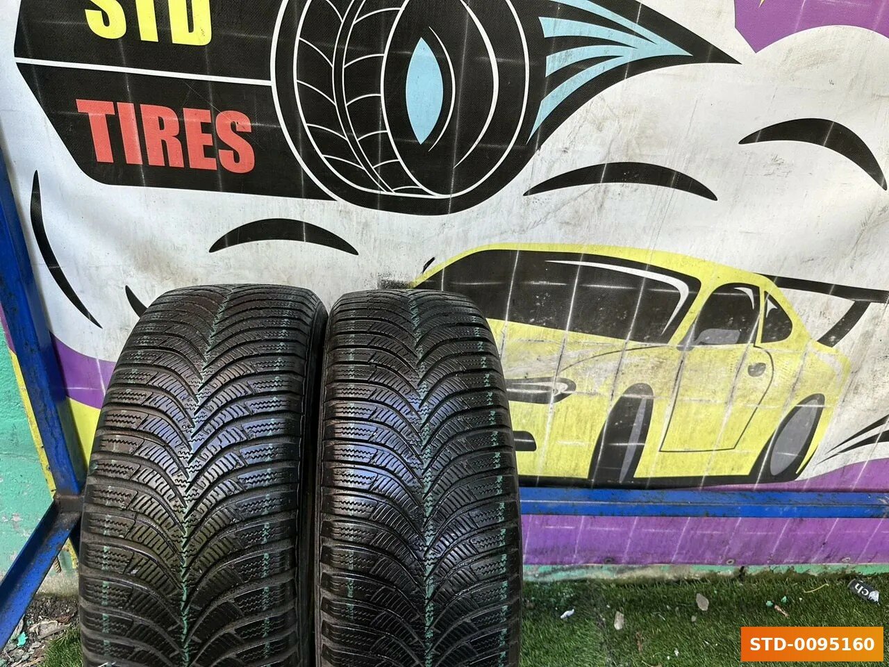 Комплект (2 шт) зимних БУ шин Hankook Winter I'Cept RS2 W452 205/55 R16 50% износ 8461583285