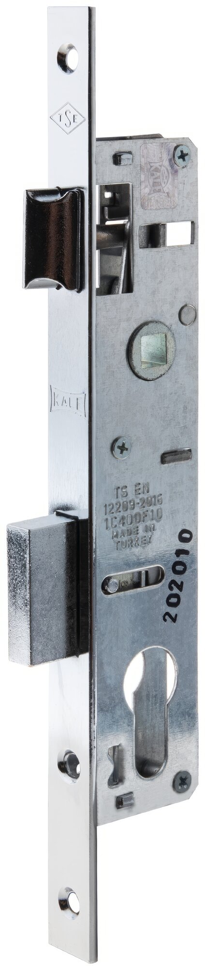 Замок врезной Kale 153P-85BS20-16CP-STB хром