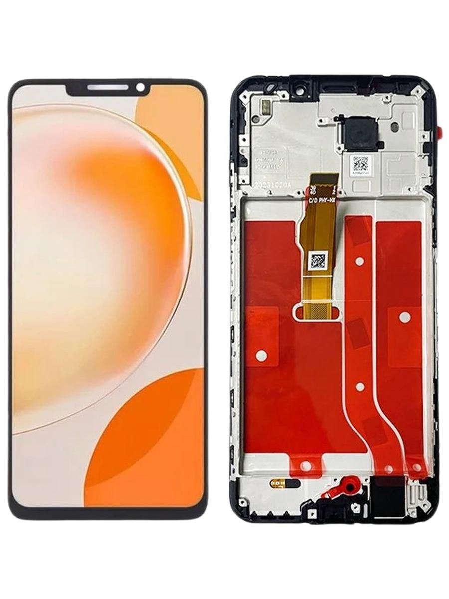 Дисплей для Huawei Nova Y91 (STG-LX1) в рамке Черный - OR + набор инструментов и клей