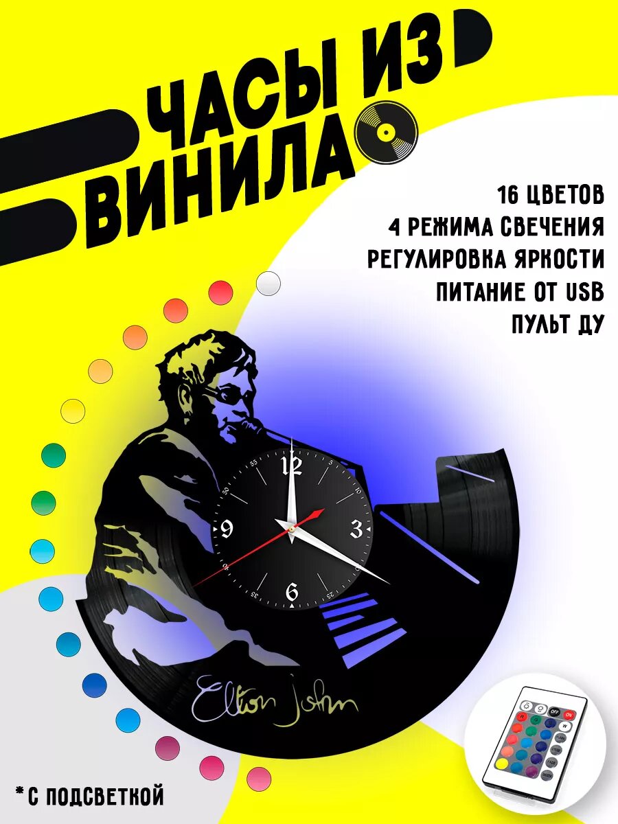 Часы из винила / Элтон Джон (Elton John)