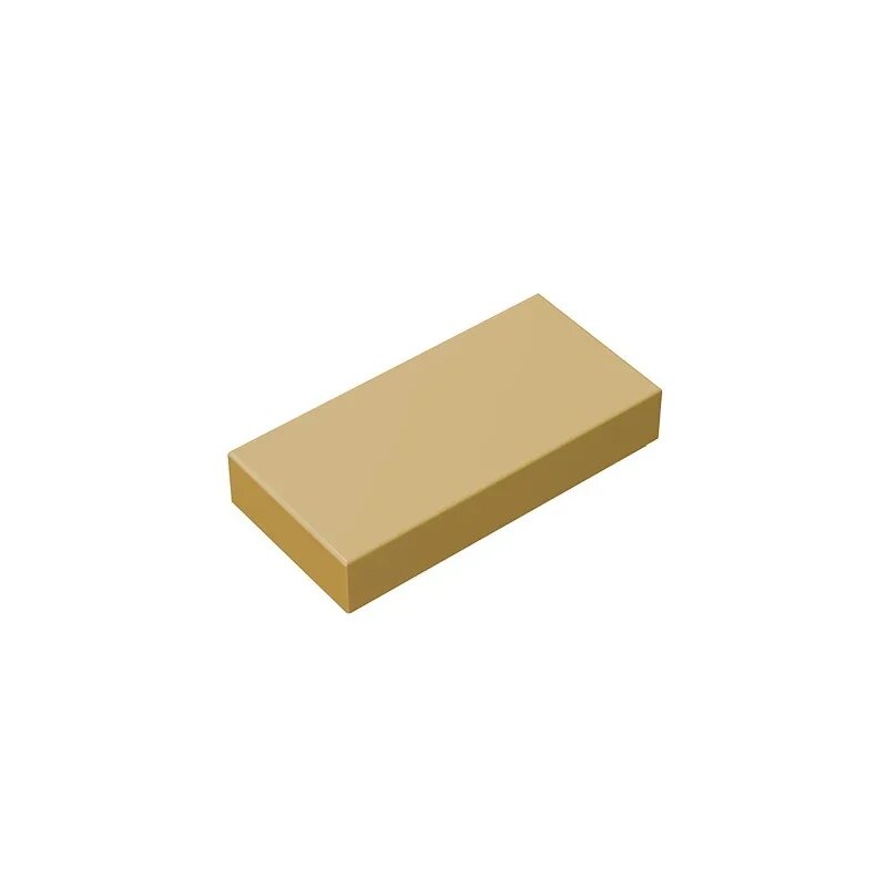 Строительные блоки Gobricks GDS-566, плитка с пазами 1 x 2, совместимая с lego 3069 30070, детские технические DIY