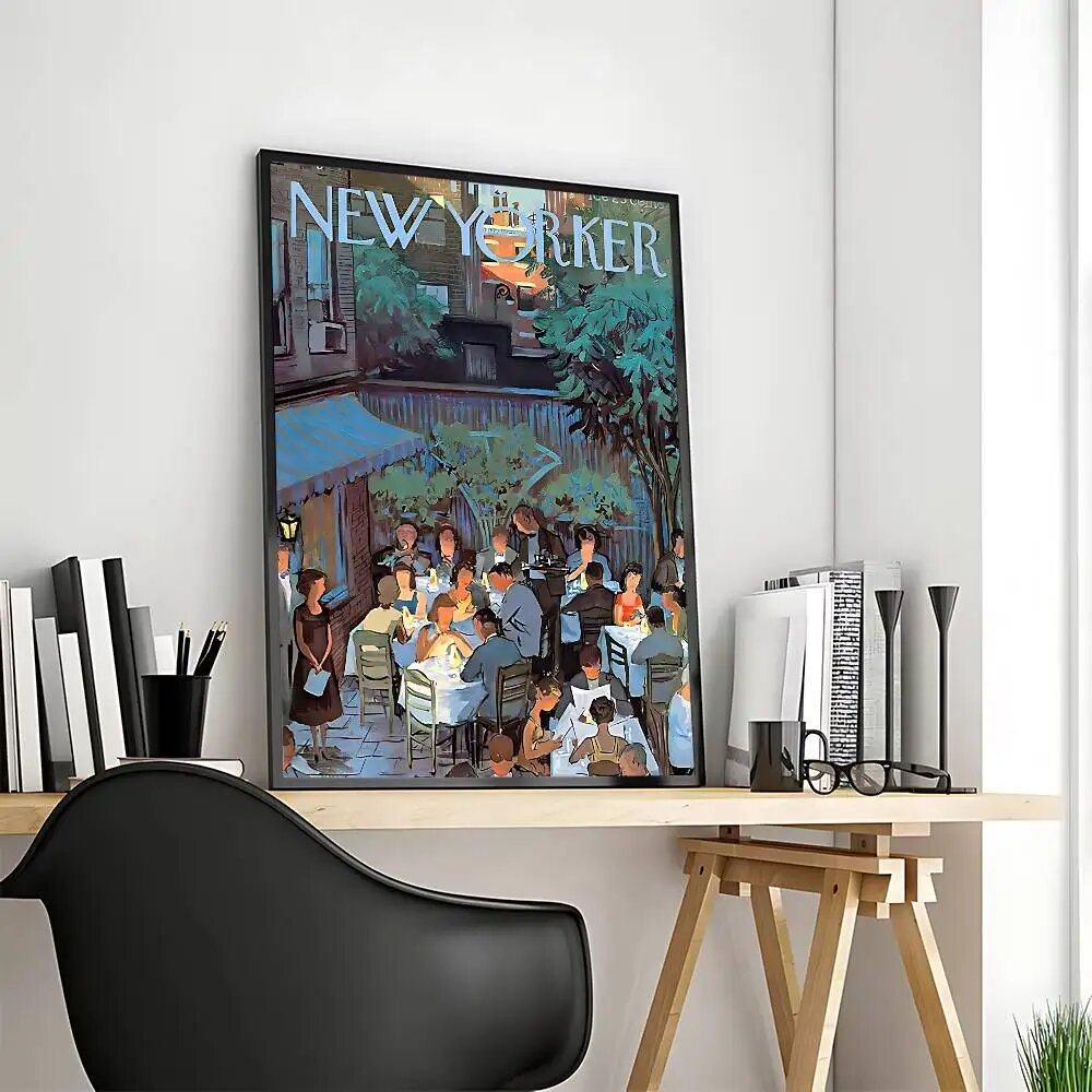Постеры The New Yorker для стен 30x45cm, z1