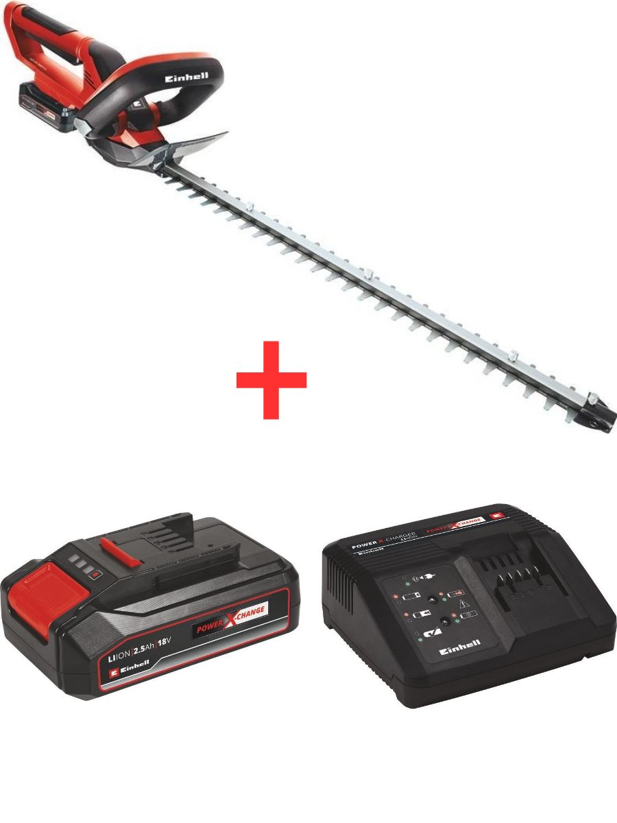 Кусторез аккумуляторный Einhell PXC GC-CH 1855/1 Li (55см) арт. 3410506