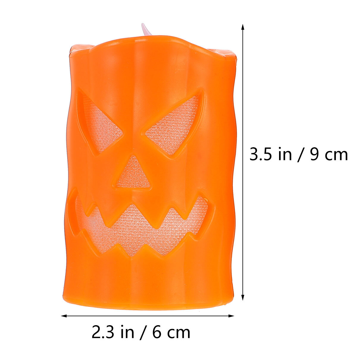Светодиодные Фонари В Forme Свечей Для Украшения Halloween 2 Штуки Размер 9X6X6Cm