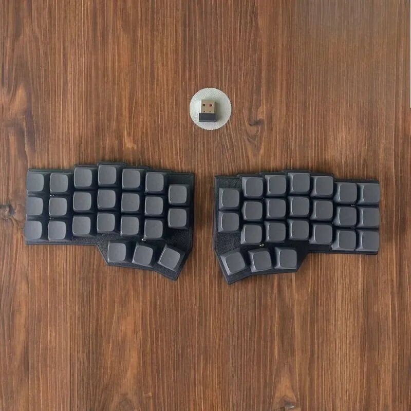 Клавиатура беспроводная CORNE, (Silent Peach V3 Switch), Английская раскладка, черный