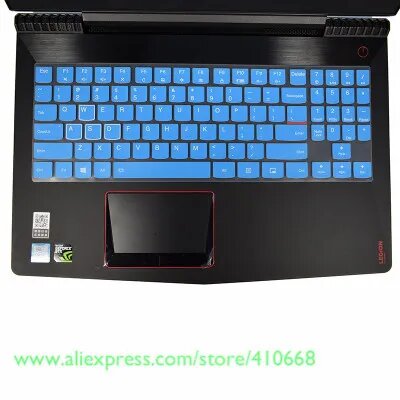 Силиконовый чехол для клавиатуры Lenovo Legion Y520, Blue