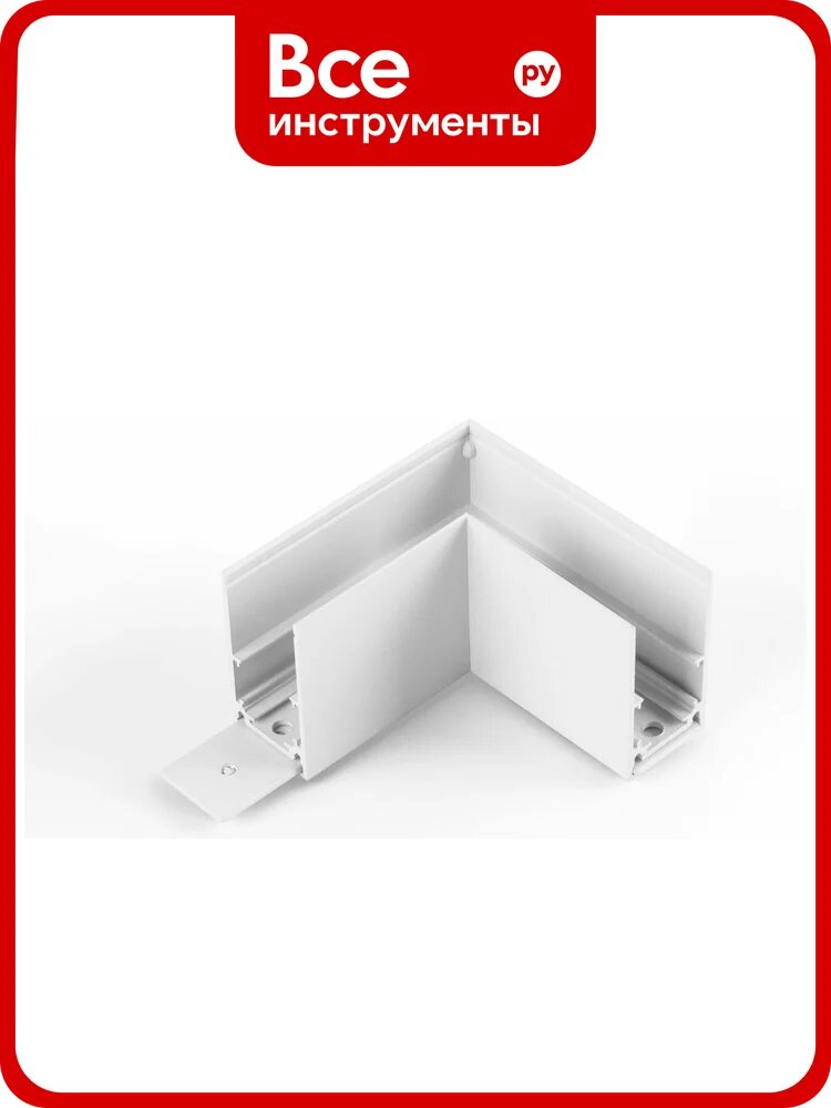 Угловой коннектор Elektrostandard Slim Magnetic для накладного шинопровода (белый) a062195