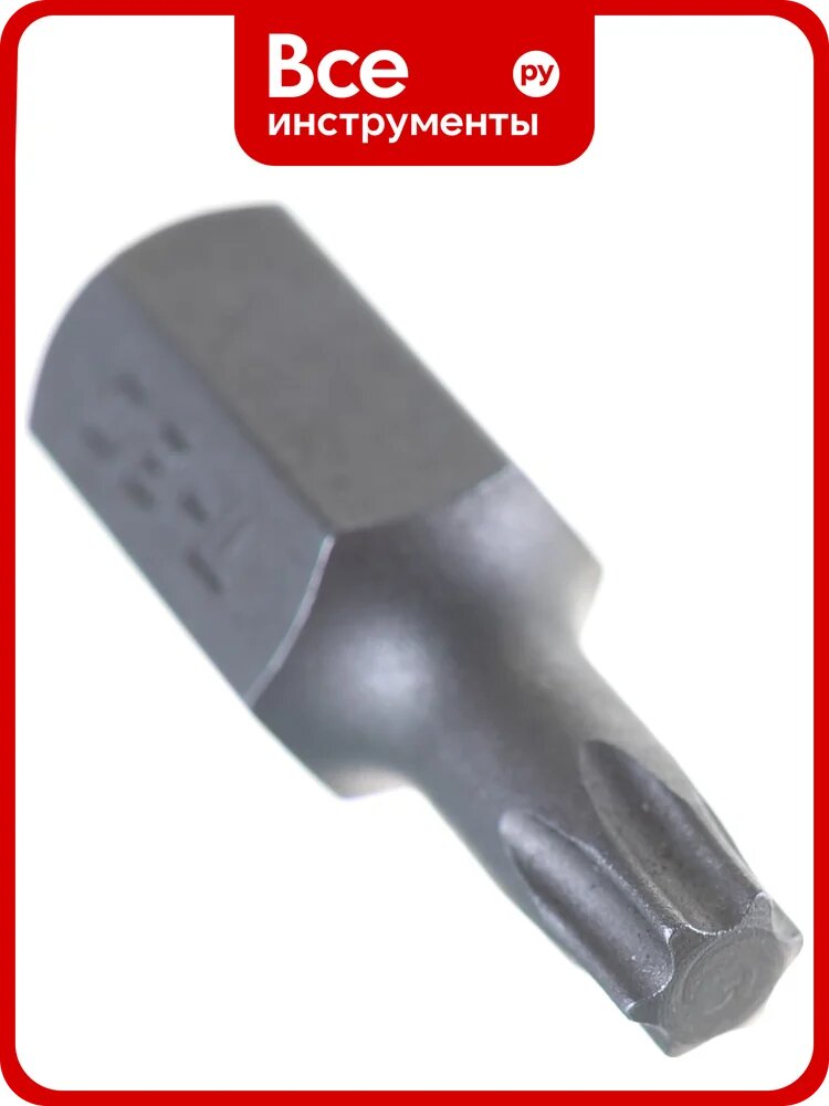 Короткая бита Hans Torx на 10 мм T30 043-3T30