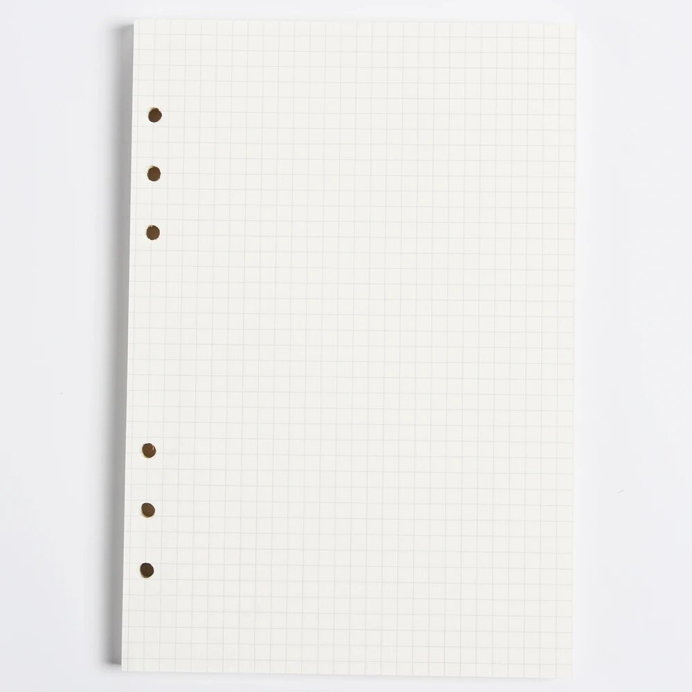 Блокнот Coliky A5/A6 линия, сетка, точки Бежевый, A5 total 45 sheets, grid