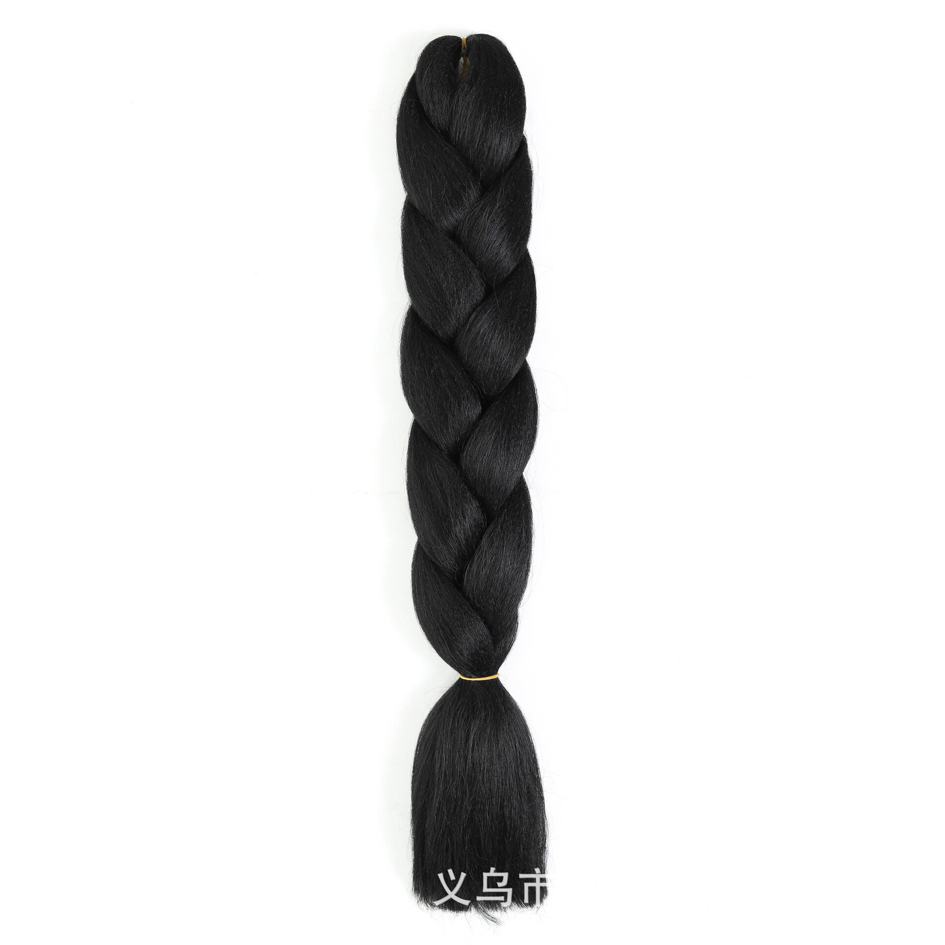 Синтетические накладки Jumbo Braid афро фальшивые локоны косы цветные Черный 1#
