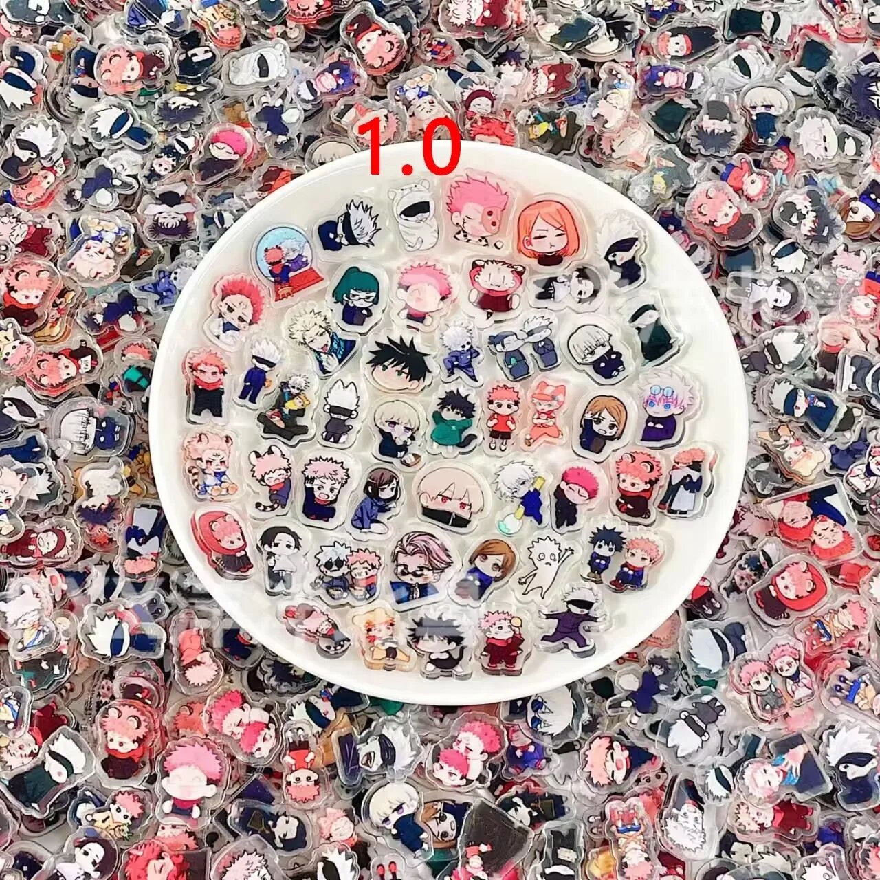 Фигурки Jujutsu Kaisen из акрила Bandai 2см 50pcs-1.0-Jujutsu1
