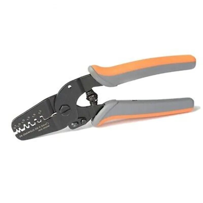 Открытые обжимные инструменты IWS-2820M работают с клеммами AWG28-20