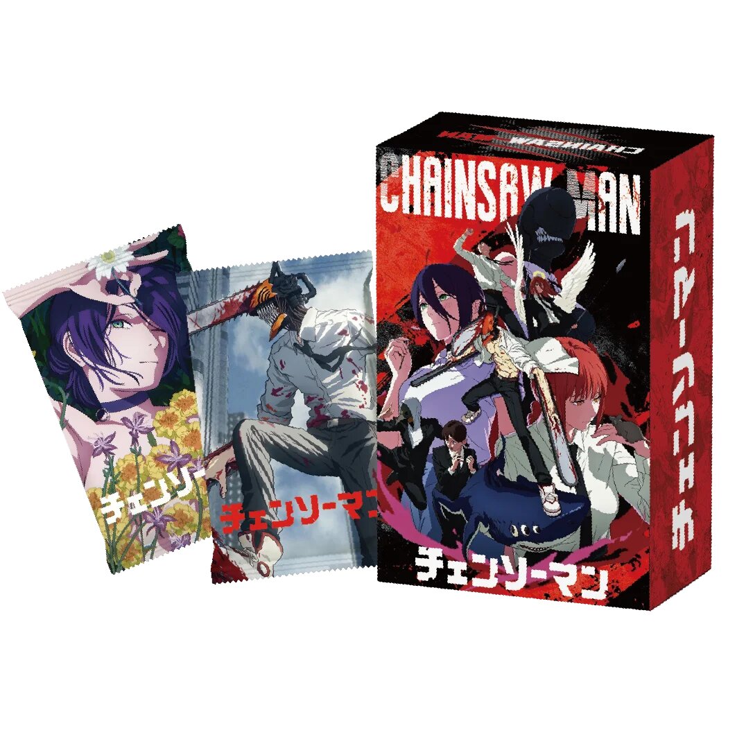 Коллекционная карта Chainsaw Man: Делюкс-издание Bandai D-1BOX