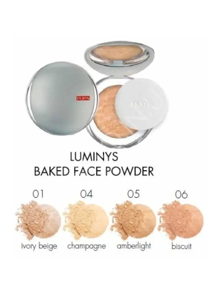 Запечённая пудра для лица Pupa Luminys Baked Face Powder, тон 52406, 9 г