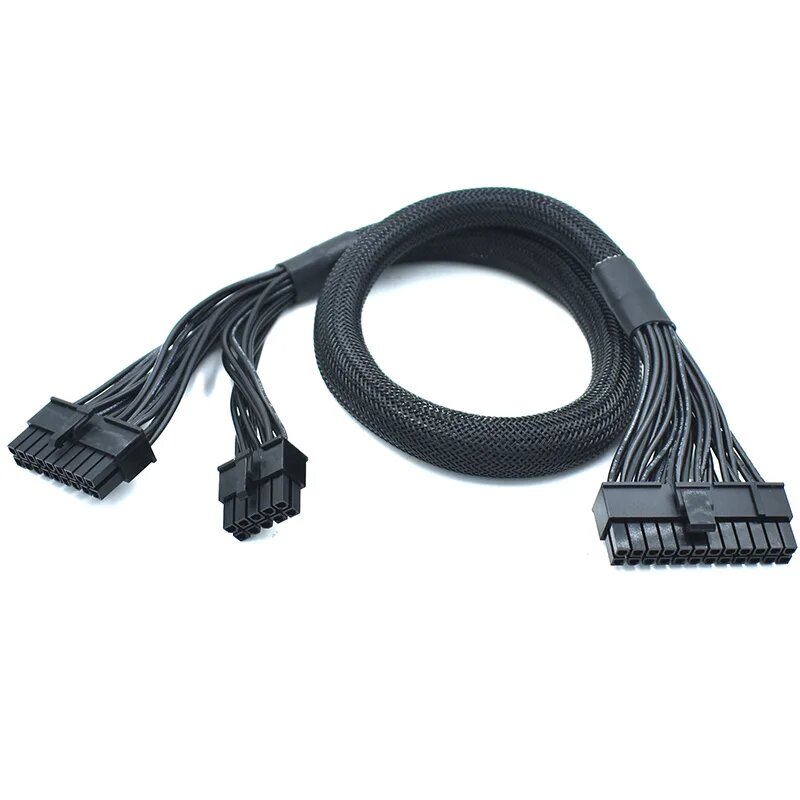 Модульный кабель питания EVGA SuperNOVA 10Pin+18Pin->24Pin 18AWG черный