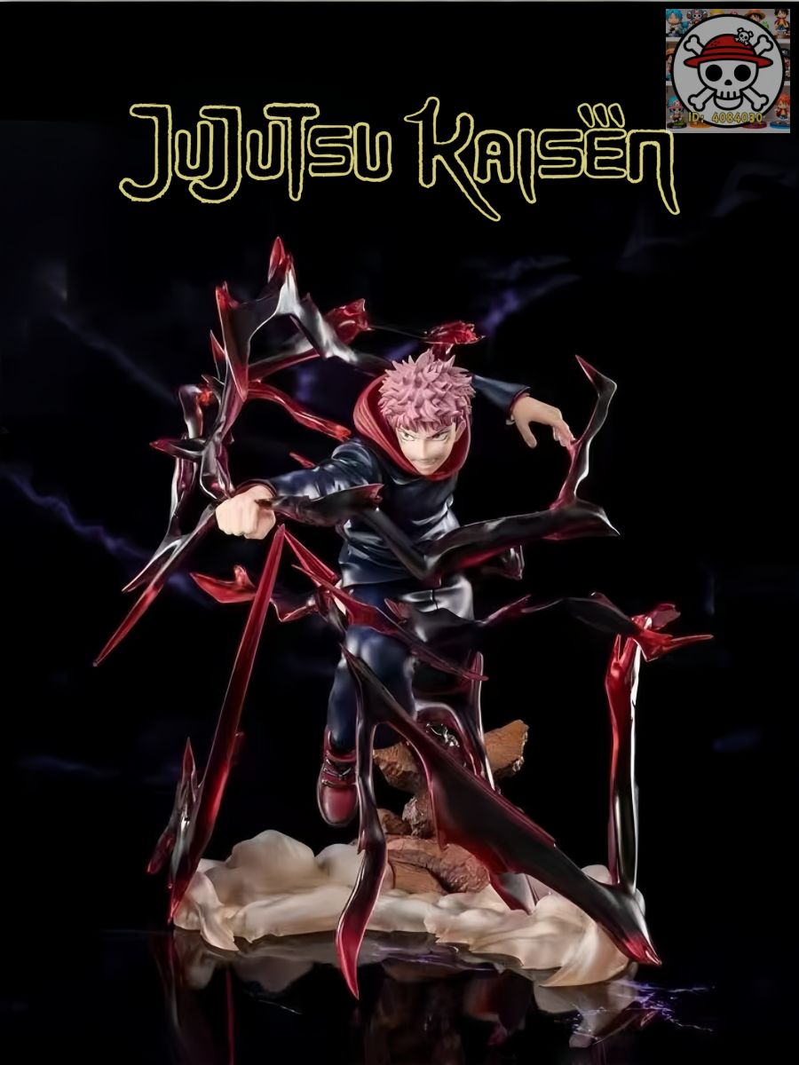 Магическая Битва Фигурка (Black Flash Yuji Itadori-18cm) , коллекционная статуэтка, Праздничные подарки