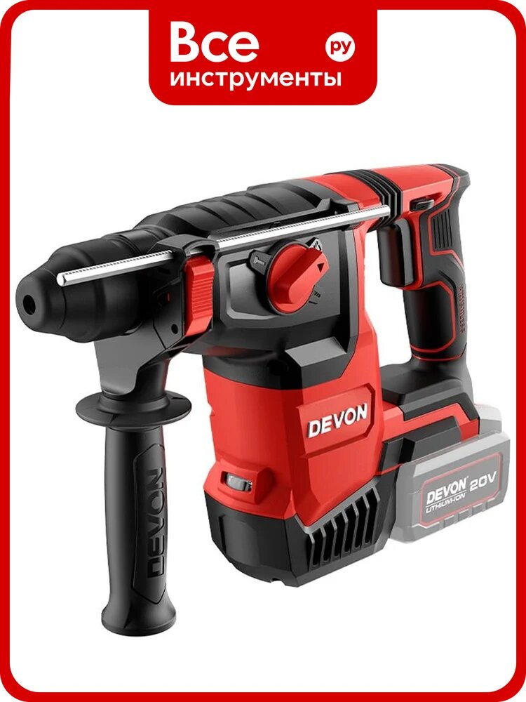Аккумуляторный перфоратор DEVON без аккумулятора и ЗУ 5402-Li-20RH26