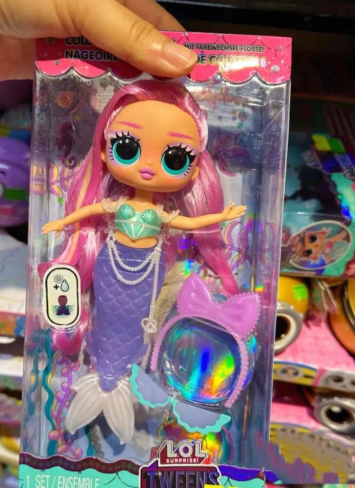 Кукла-русалочка Лола Вейвс меняет цвет - Tweens Mermaid Lola Waves 510451