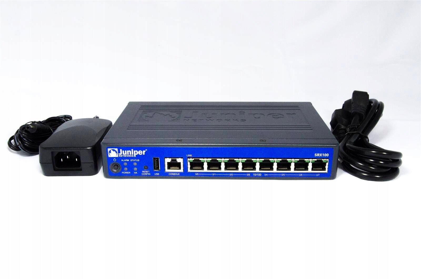 Сетевой шлюз Juniper SRX100H2, 8 портов Fast Ethernet, поддержка маршрутизации