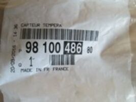 Датчик темп. ОЖ PEUGEOT 308 2007 >