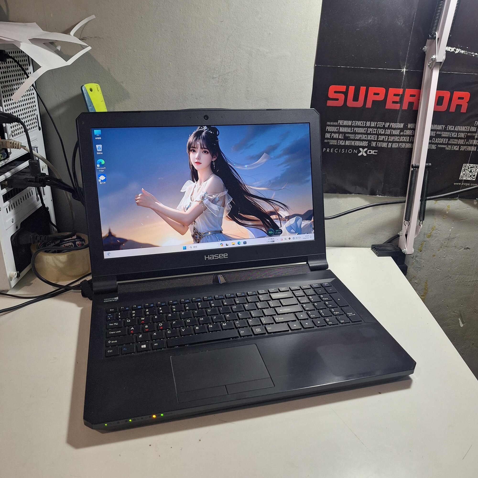 Игровой ноутбук Hasee GTX 1060 6gb, I5-7300HQ, 8gb, SSD 256GB 15.6" FullHD