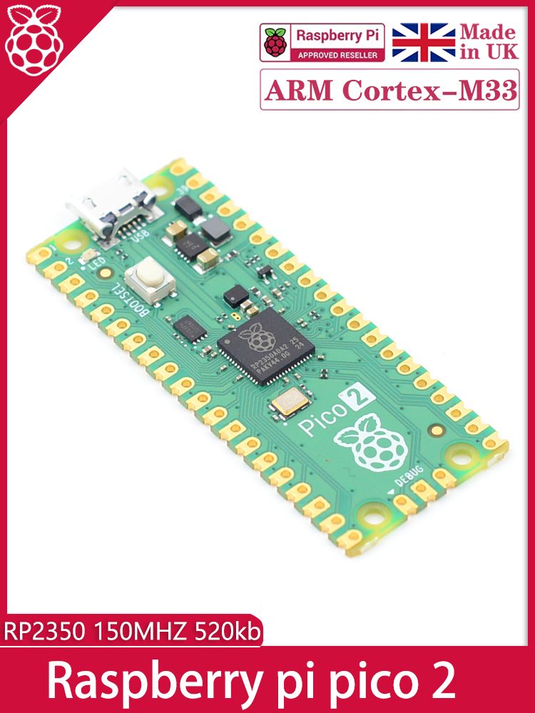 Встроенные кабели Raspberry Pi Pico 2