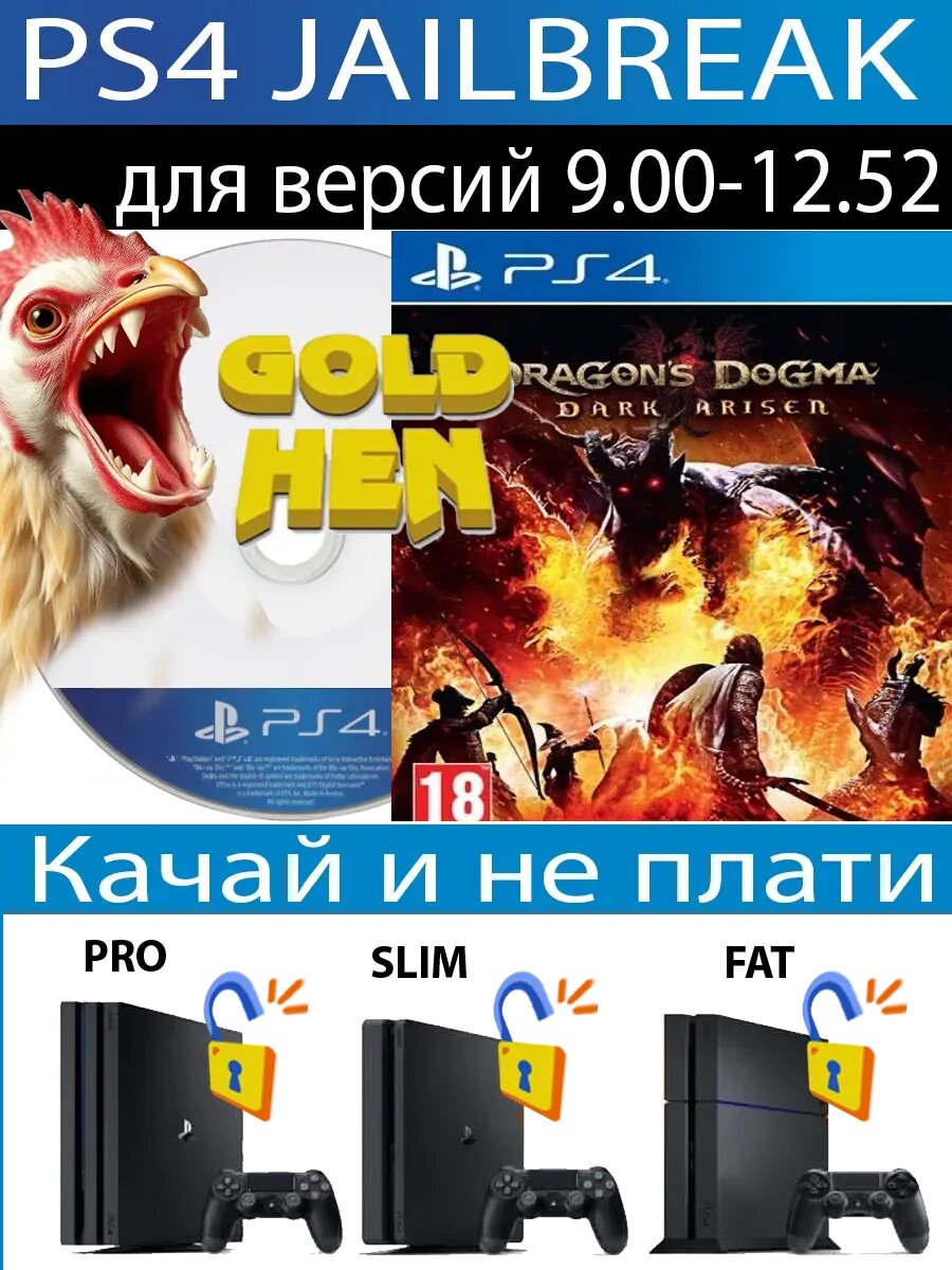 Dragon’s Dogma: Dark Arisen диск PS4 JB