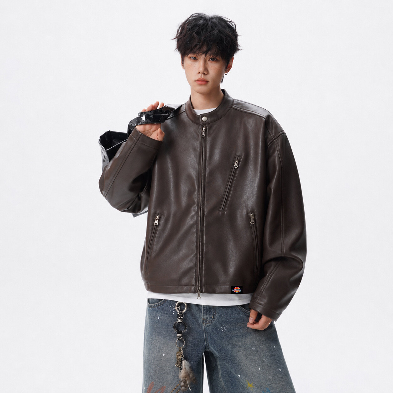 Куртка кожаная Dickies