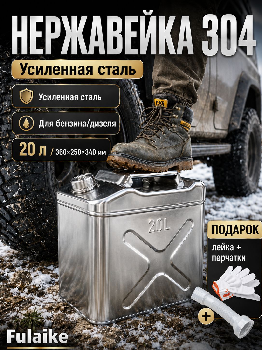 Канистра для ГСМ, 20.14 л