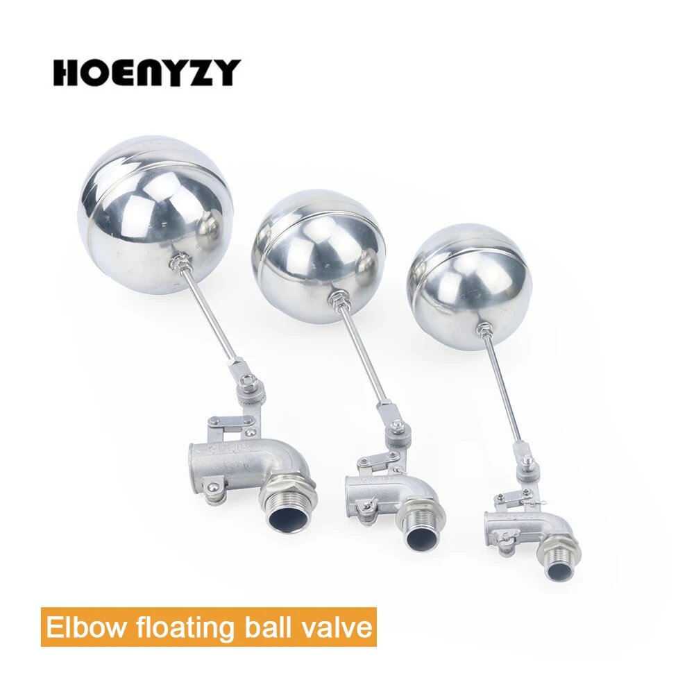 Поплавковый клапан HOENYZY из нержавеющей стали 1/2"