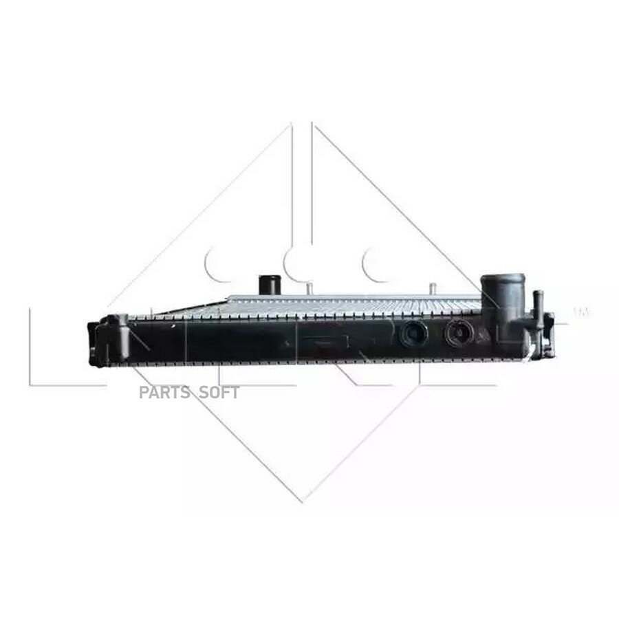 Радиатор от официального дистрибьютора, NRF, артикул 53528