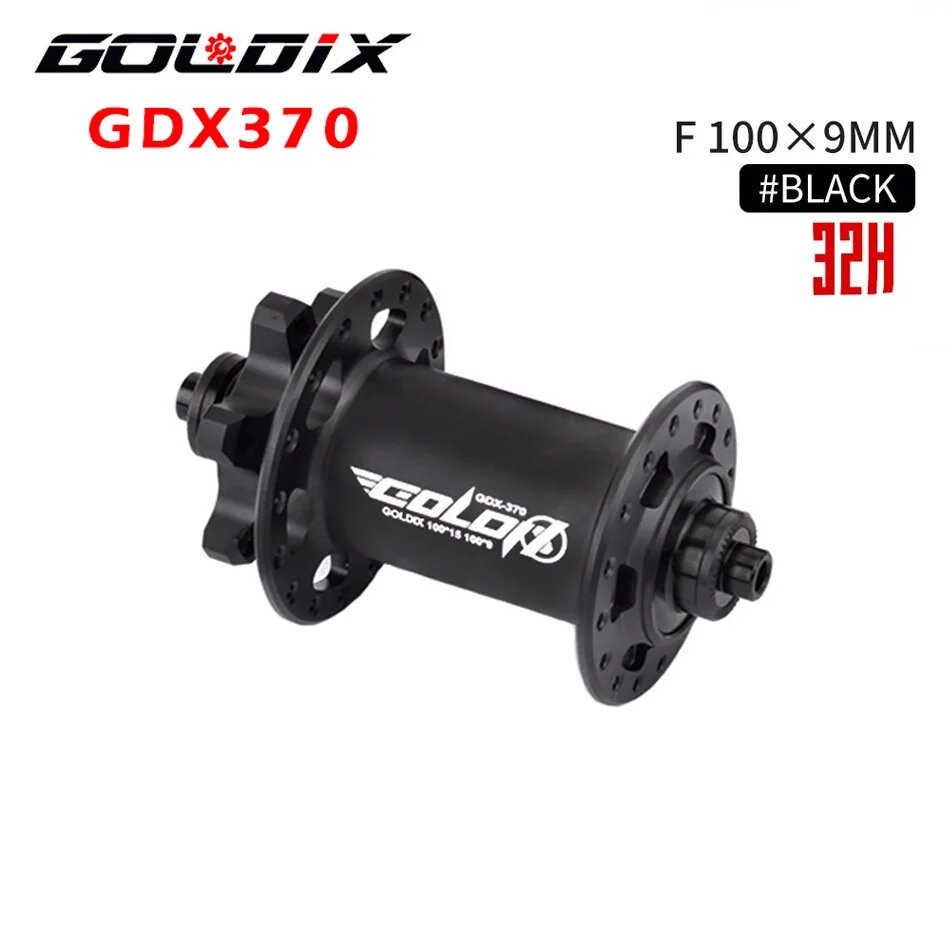 Ступица GOLDIX M370 с храповым механизмом, 36T HG XD MS, дисковый тормоз, подшипник ступицы для горного велосипеда, велосипедные ступицы с 32 отверстиями, черный, скорость 8/9/10/11/12
