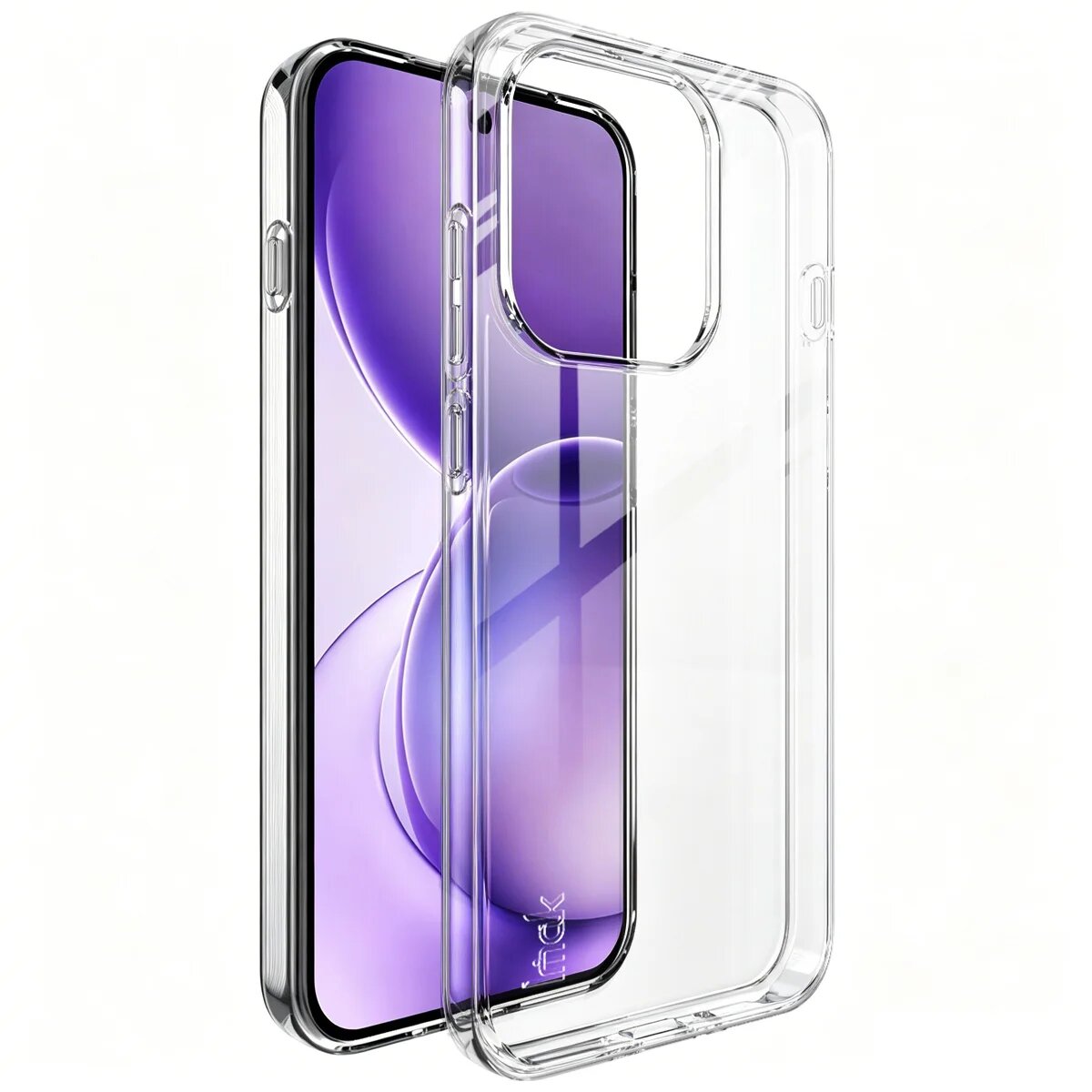 Чехол IMAK Ultra Thin Soft Clear Back Cover для Oppo Reno16 5G, защитный чехол-накладка для телефона Oppo Reno16