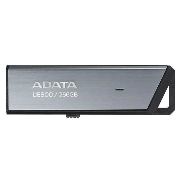 Флешка USB 256Гб ADATA USB Type-C 3.2, серый пластик AELI-UE800-256G-CSG