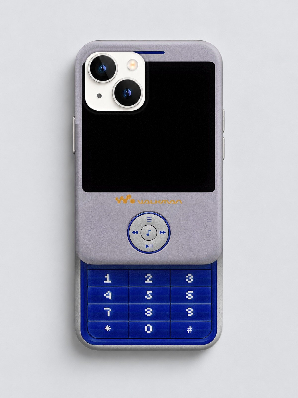Силиконовый чехол на iPhone 14 Sony Ericsson