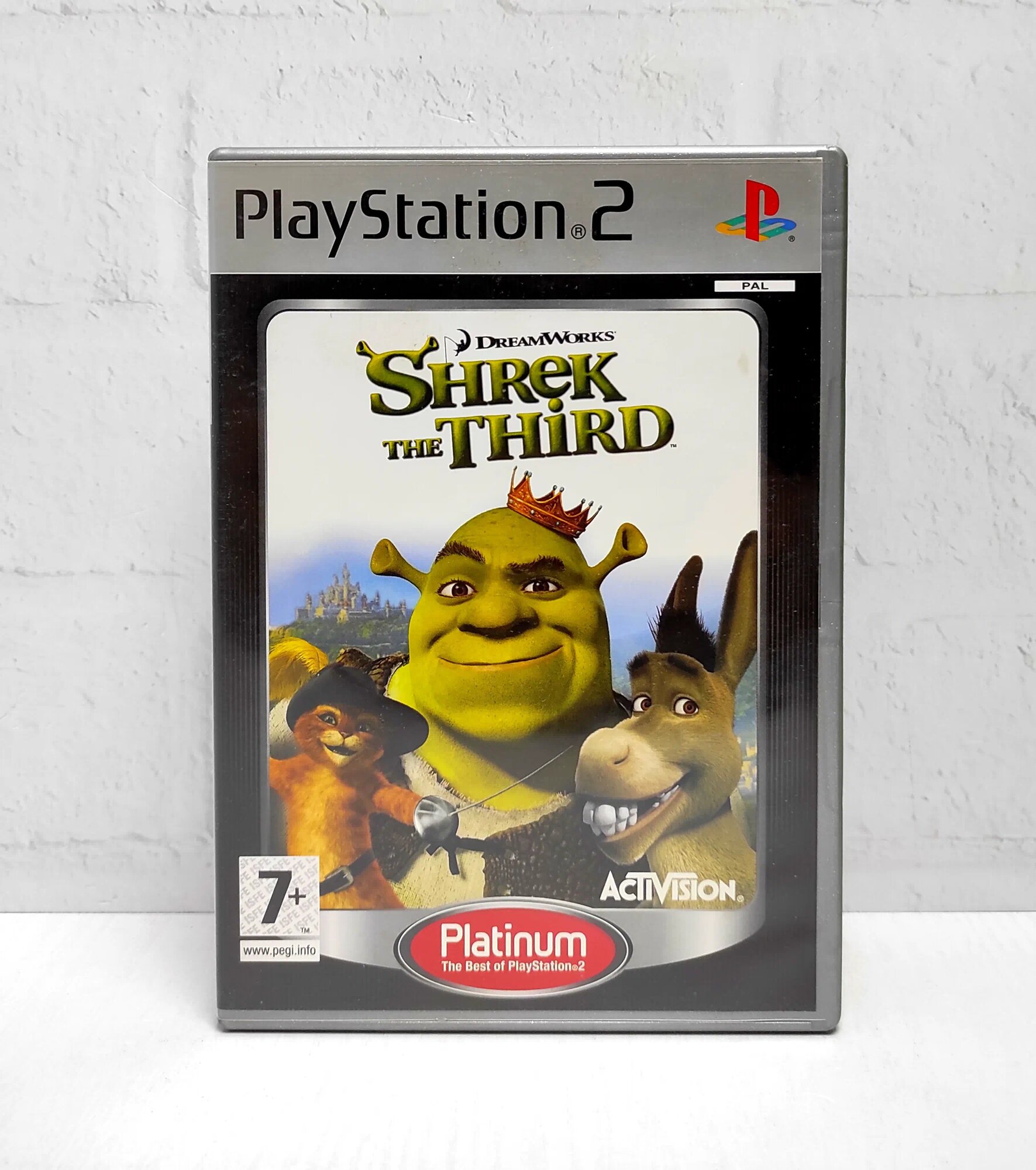 Shrek the Third Шрек Третий Английский язык SLES 54771 Видеоигра на диске PS2. Товар уцененный