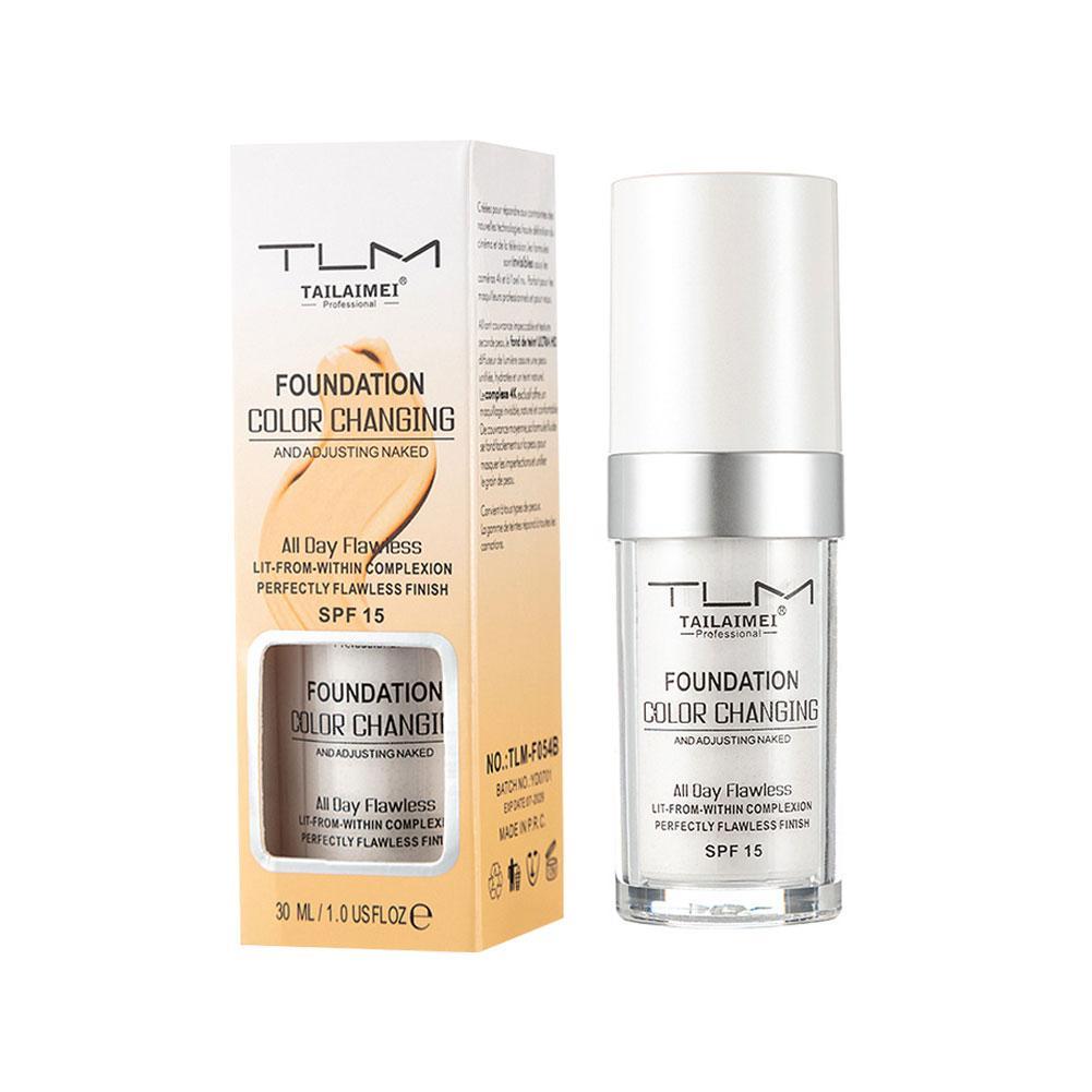 TAILAIMEI Тональный крем, меняет цвет, SPF 15, 30 мл