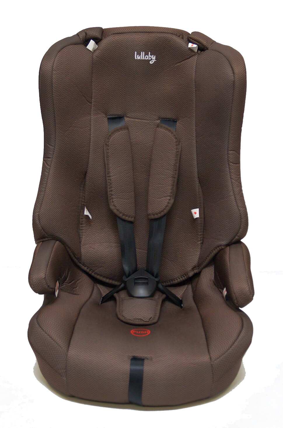 Автокресло бустер детское 9-36 кг Teddy Bear 513 RF (Lullaby), от 9 месяцев до 12 лет, группа 1,2,3, 57 джинс brown зигзаг