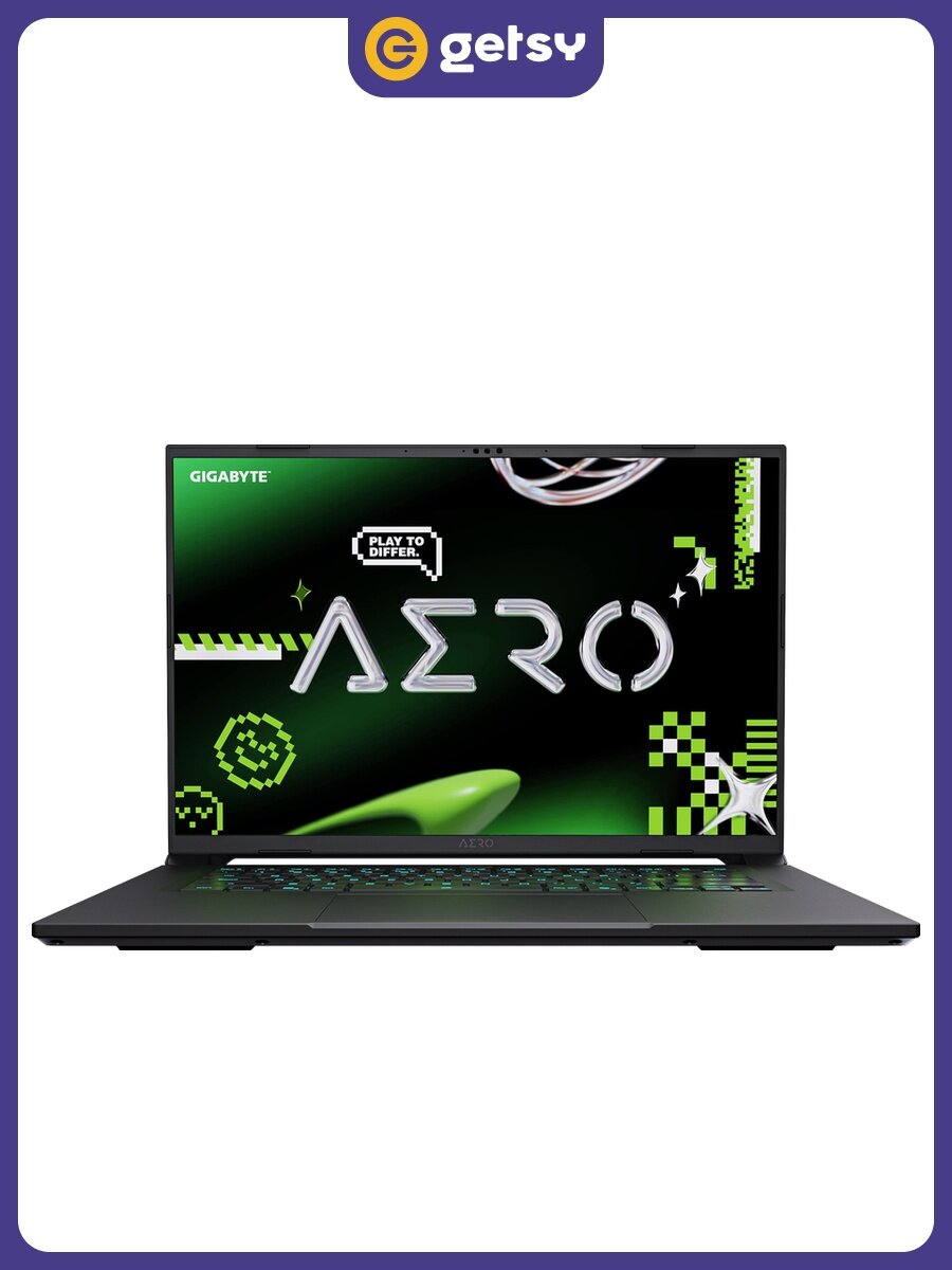 Ноутбук 1VH93KZC94AD Ноутбук Gigabyte Aero X16 1VH Ryzen AI 7 350 16Gb SSD1Tb NVIDIA GeForce RTX5060 8Gb 16" IPS QHD+ (2880x1800) без ОС grey WiFi BT Cam (1VH93KZC94AD)