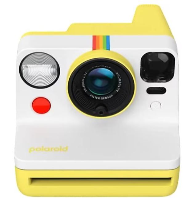 Мгновенная камера Polaroid Now Gen 3 желтого цвета для моментальной печати снимков