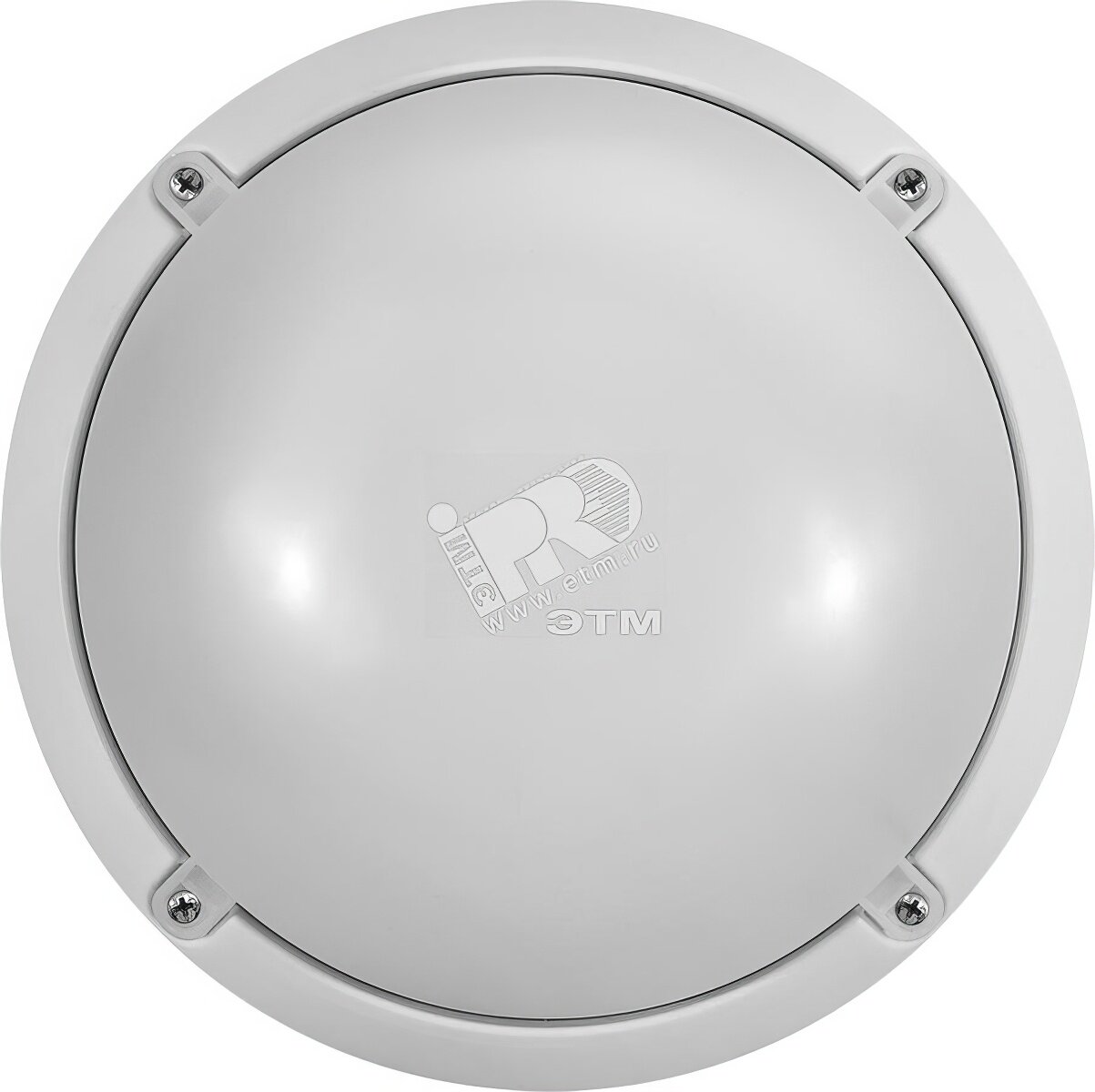 Светильник светодиодный ДБП-7w 4000К 520Лм круглый пластиковый IP65 белый
