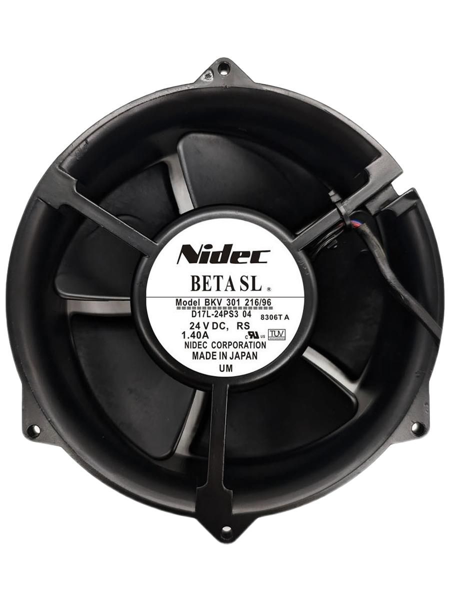 Новый серверный вентилятор NIDECD17L-24PS3 04 овый серверный вентилятор NIDEC D17L-24PS3 01 24V 1.40A BKV301216 / 77