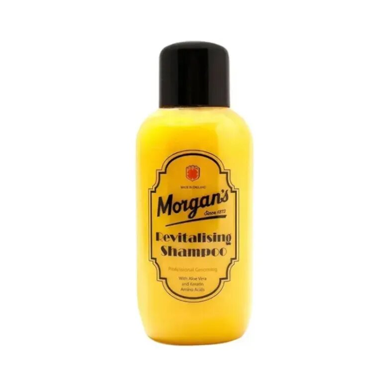 Morgans Pomade Восстанавливающий шампунь с кератином Retro Bottle 250 мл 250 мл