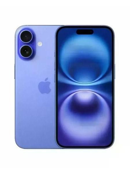 Смартфон Apple iPhone 16 Dual SIM+eSim, 128ГБ, Ultramarine