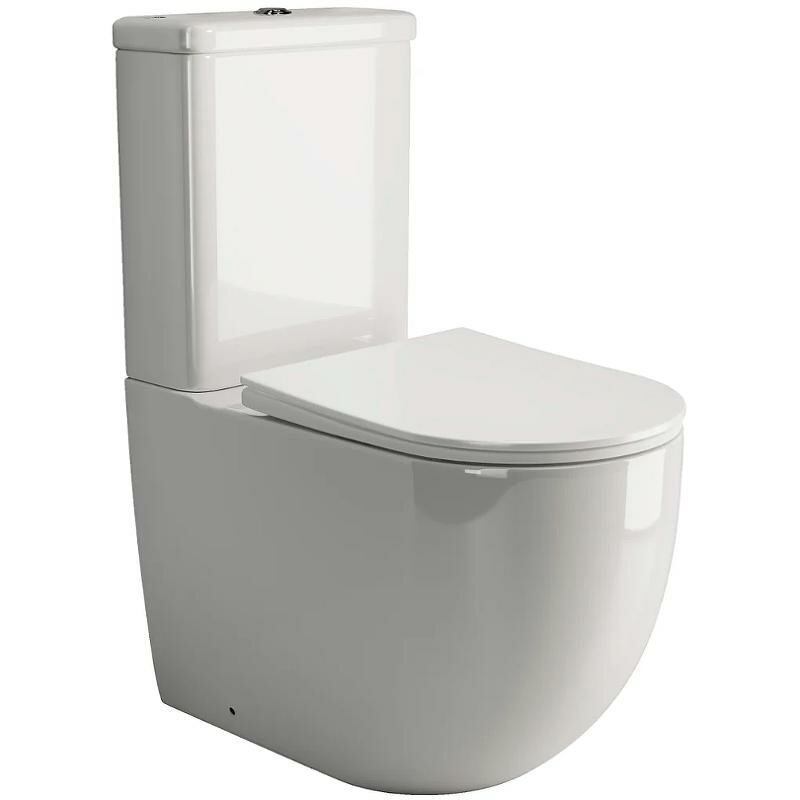 Унитаз-компакт Ceramicanova Mia CN1801 с бачком и сиденьем Микролифт